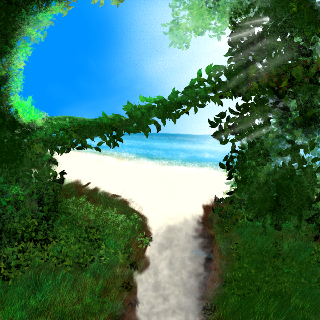 beach. - ibisPaint