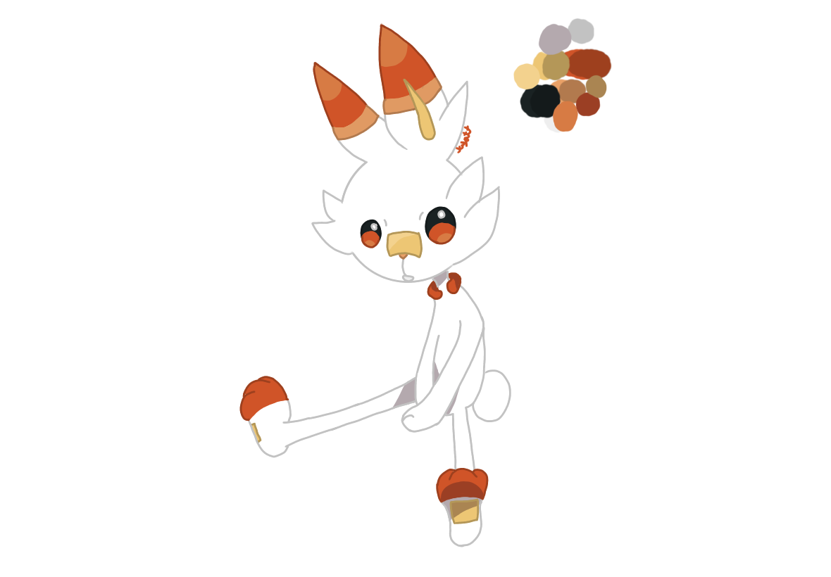 Scorbunny - ibisPaint