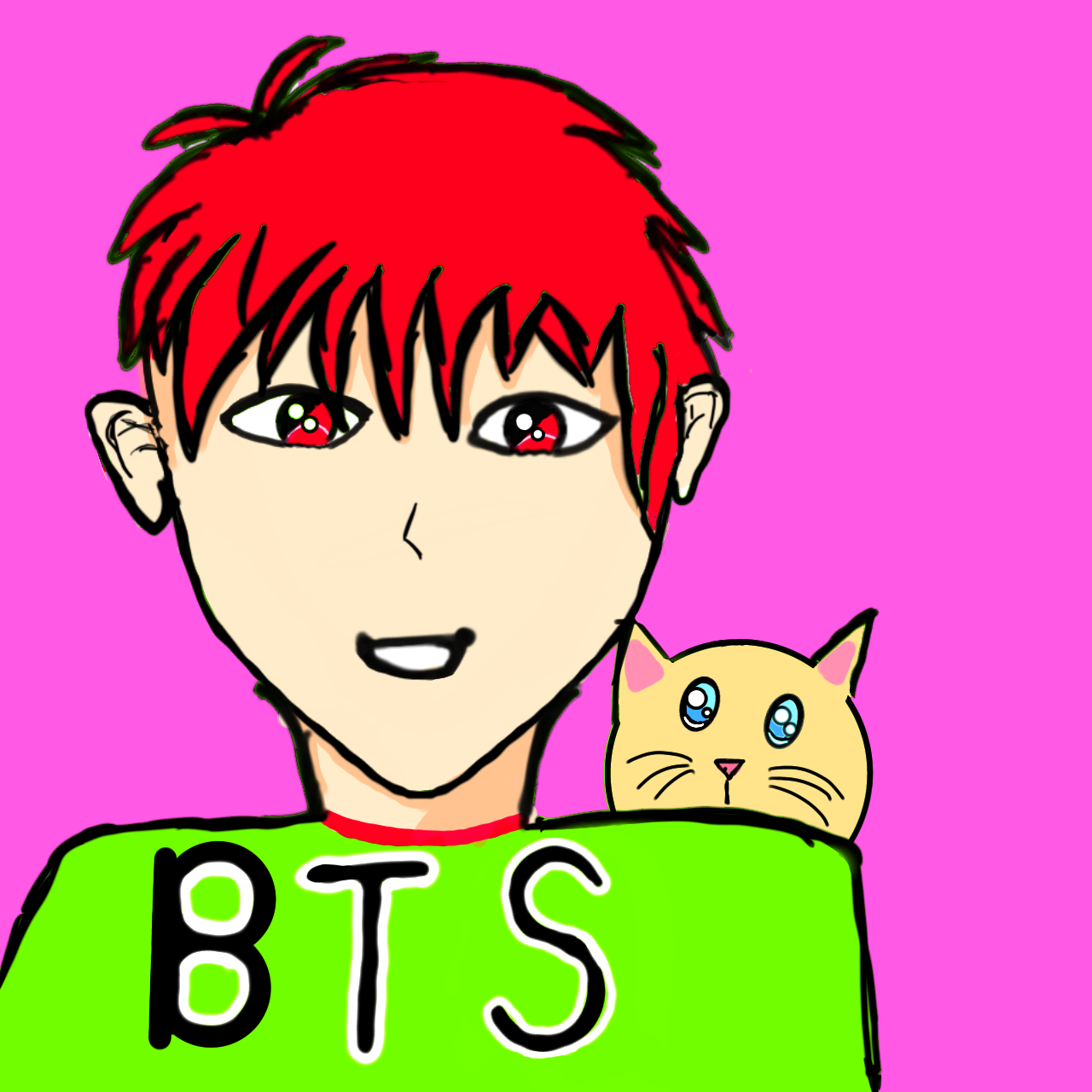 Pink boy - ibisPaint