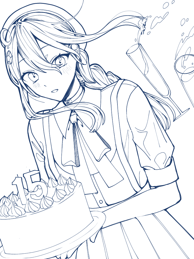 15th 線画 - ibisPaint