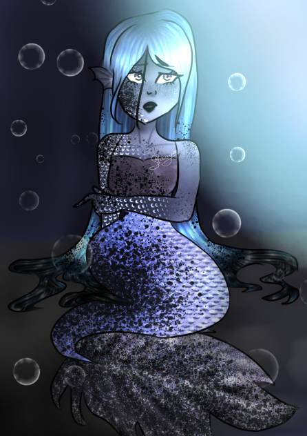 💙🖤Siren💜 - ibisPaint