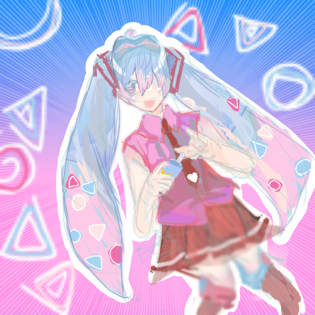 Miku FA remake - ibisPaint