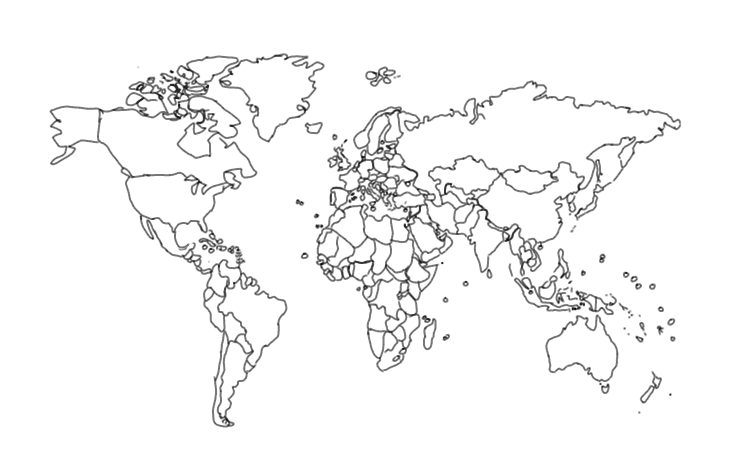 World Map - ibisPaint