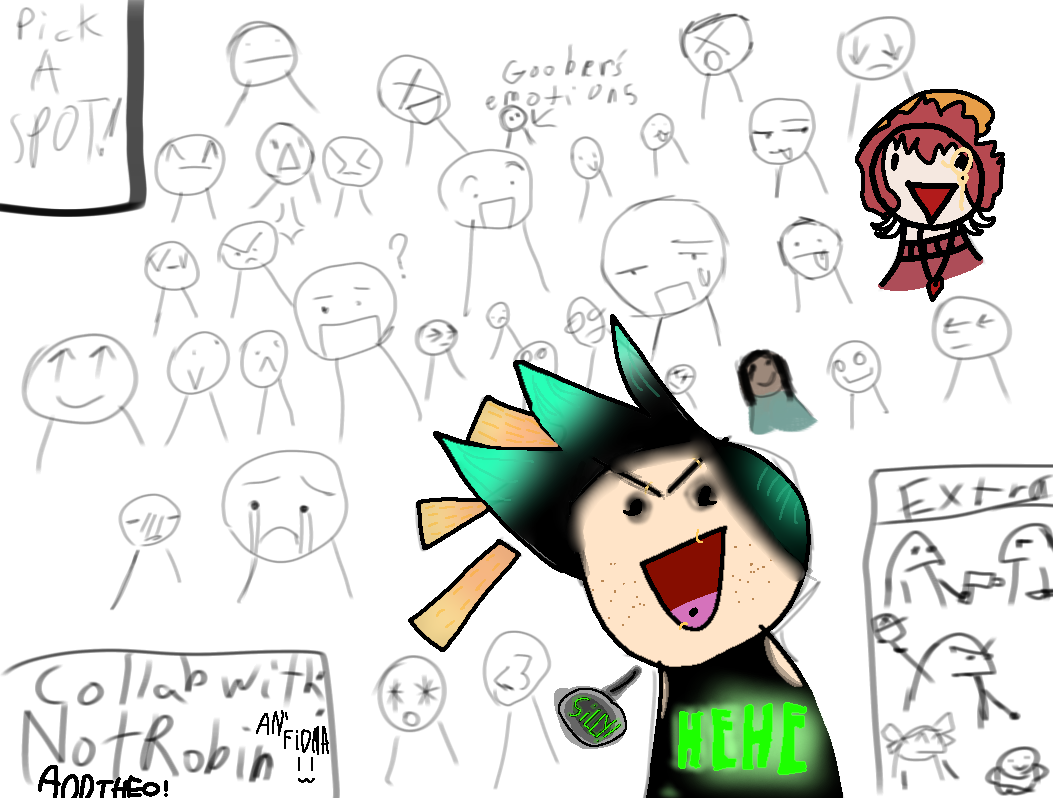 silly goofer collab - ibisPaint