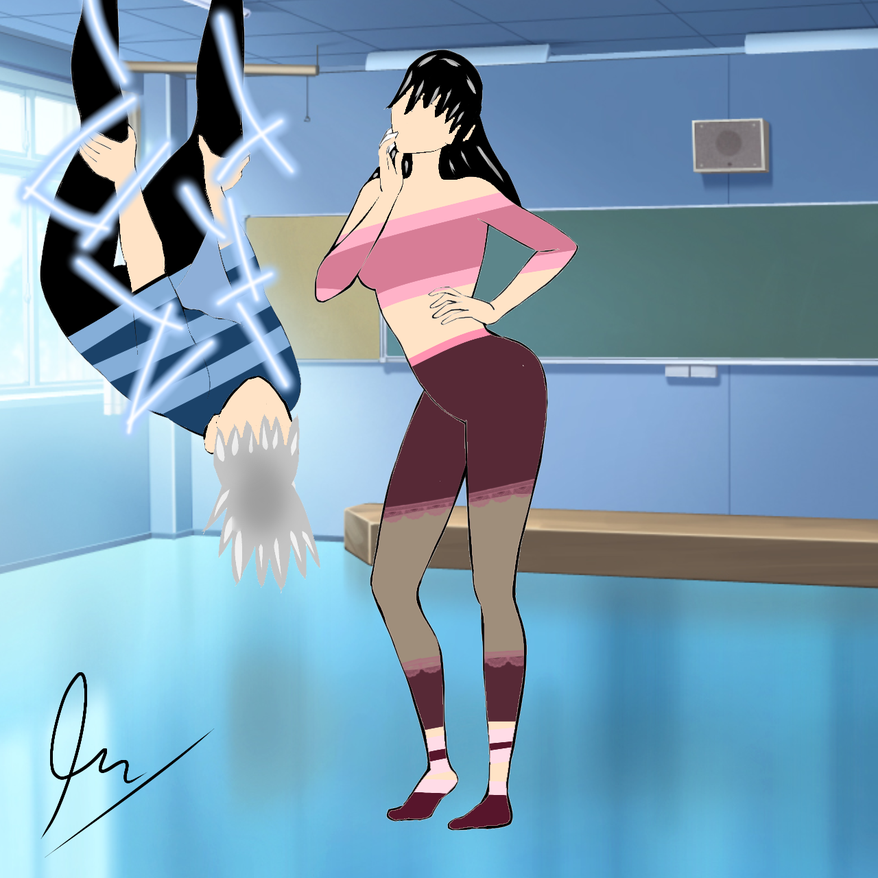 Alluka And Killua Chilling - ibisPaint