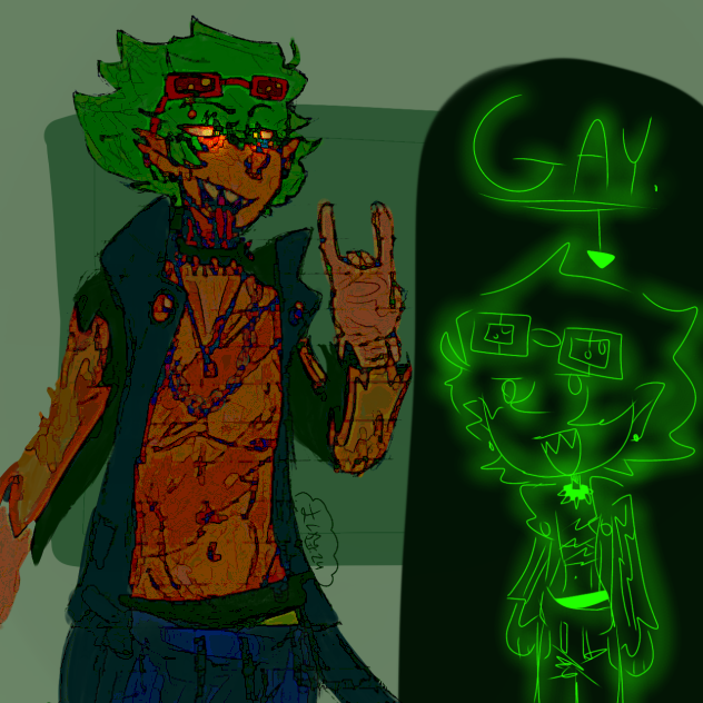 HUMAN SCOURGE - ibisPaint