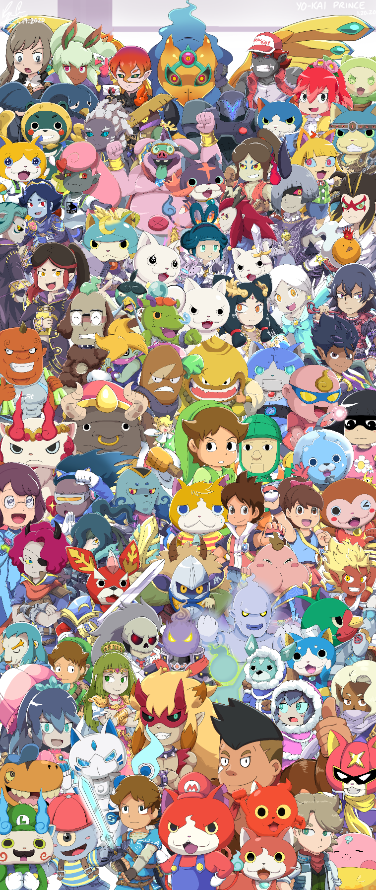 [UPDATED]SSBU x YKW roster - ibisPaint