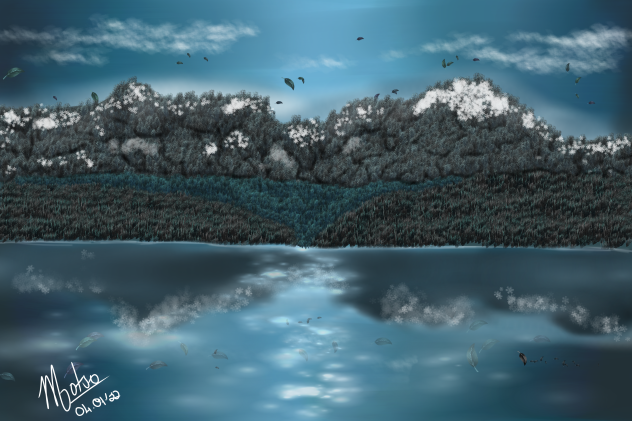 Down The Mountain - ibisPaint