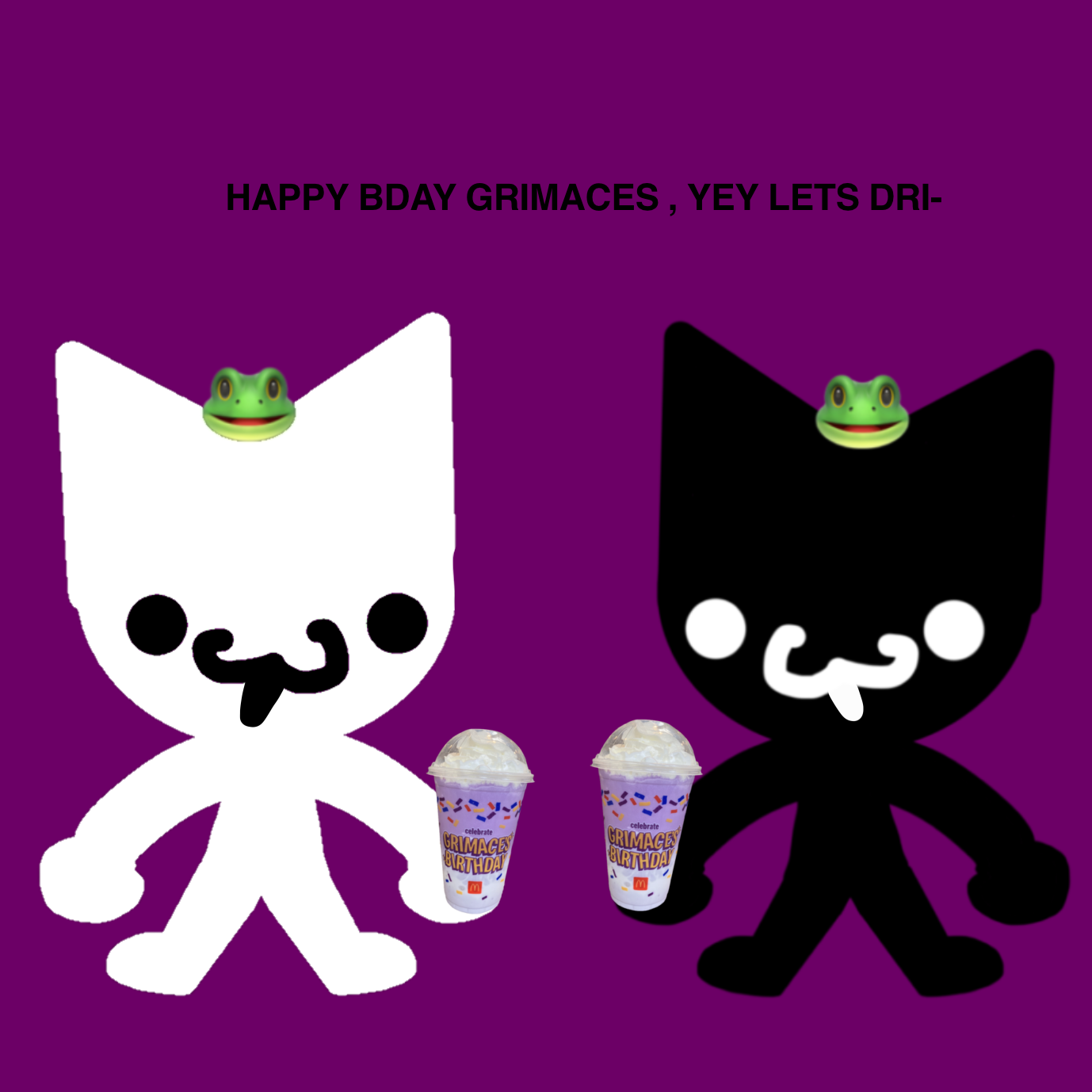 Grimace shake…. - ibisPaint