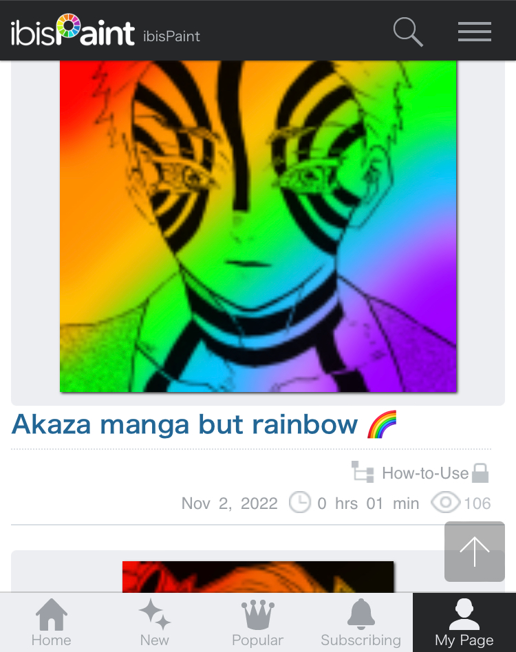 Thanks for more than 1 hundred views - ibisPaint