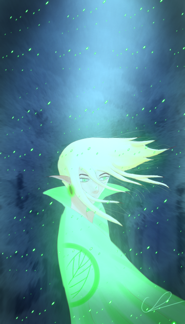 Wind 💚 - ibisPaint