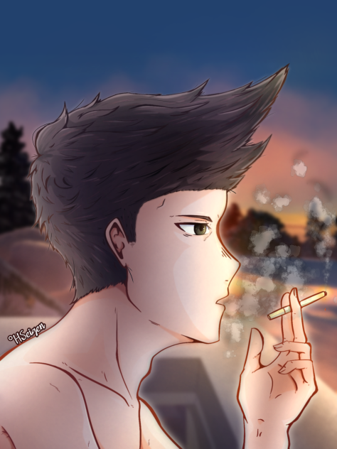 Aaron Fumador - ibisPaint