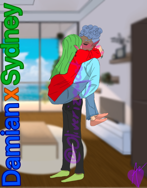 Hehe, I'm in danger! - ibisPaint