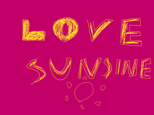 LOVE SUNSHINE - ibisPaint