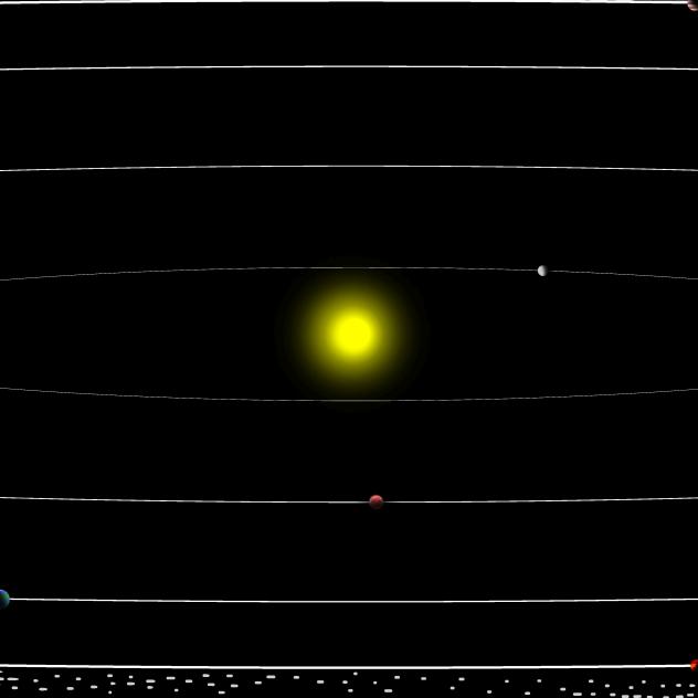 inner solar system - ibisPaint