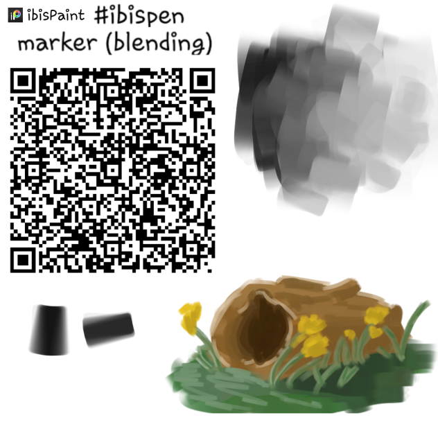 blending marker - ibisPaint