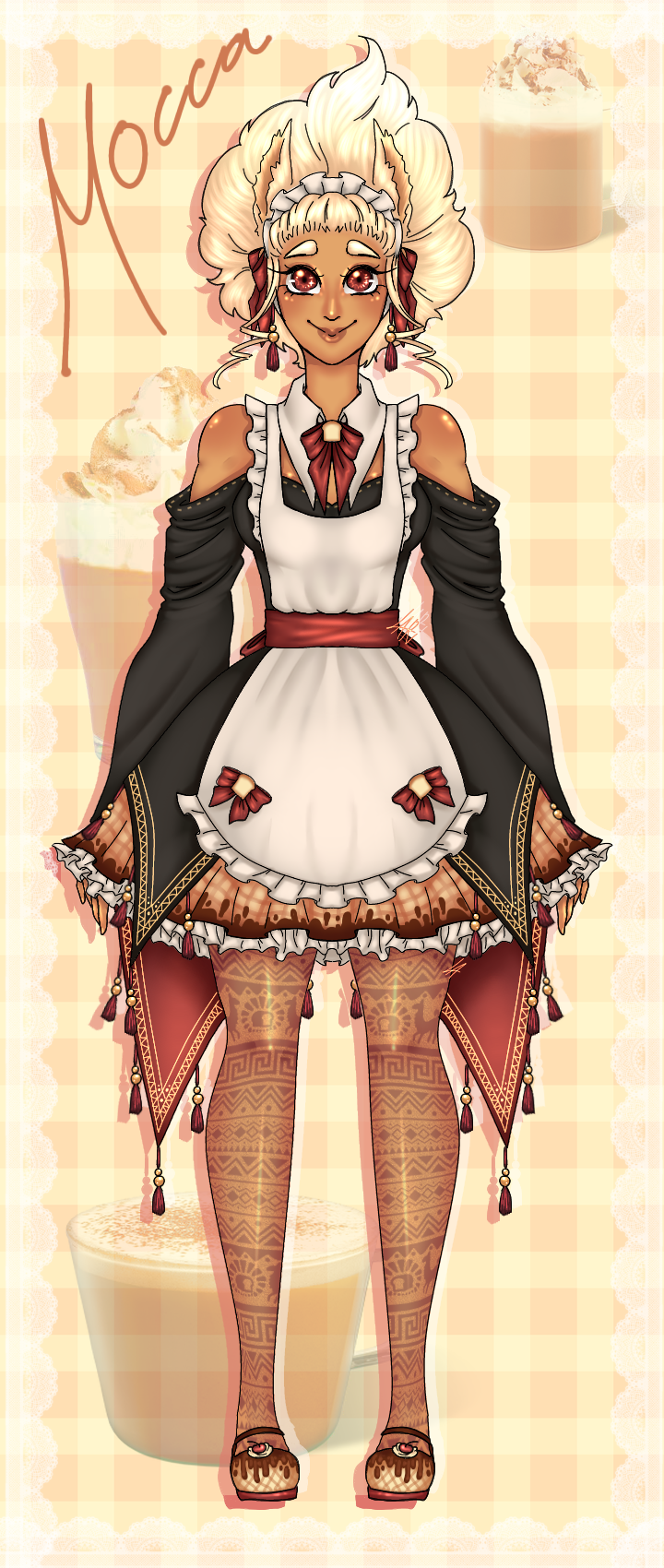 Mocca - Lhama OC Drawing - ibisPaint