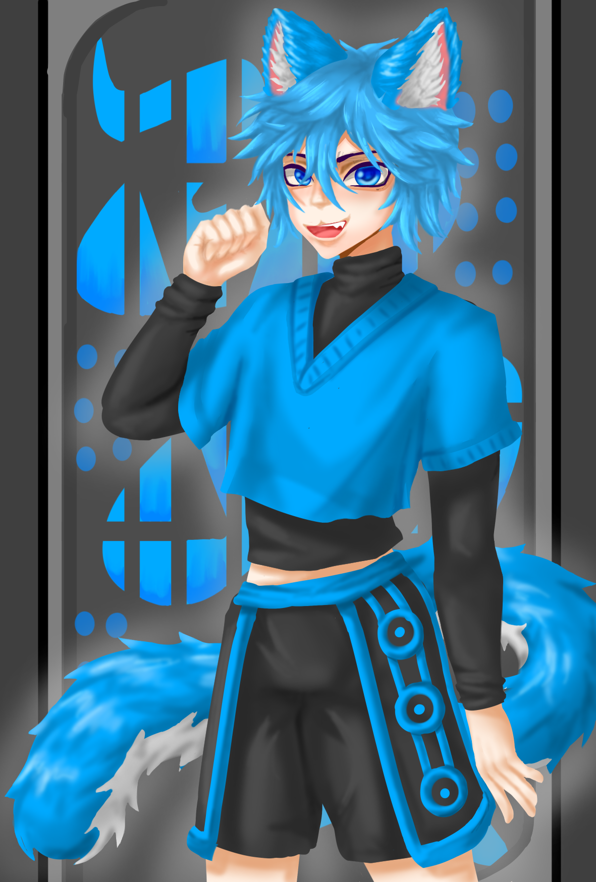 blue - ibisPaint