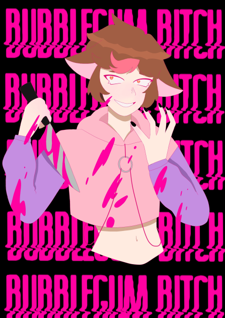 bubblegum b!tch🔪💗 - ibisPaint