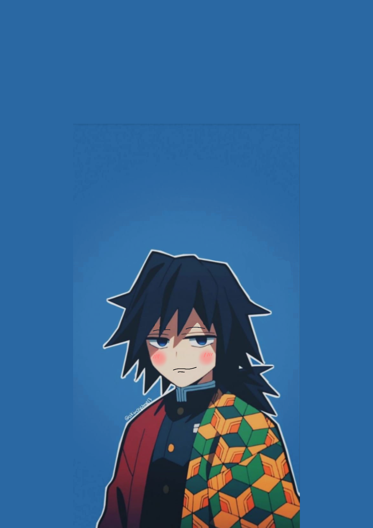 Giyu smiling - ibisPaint