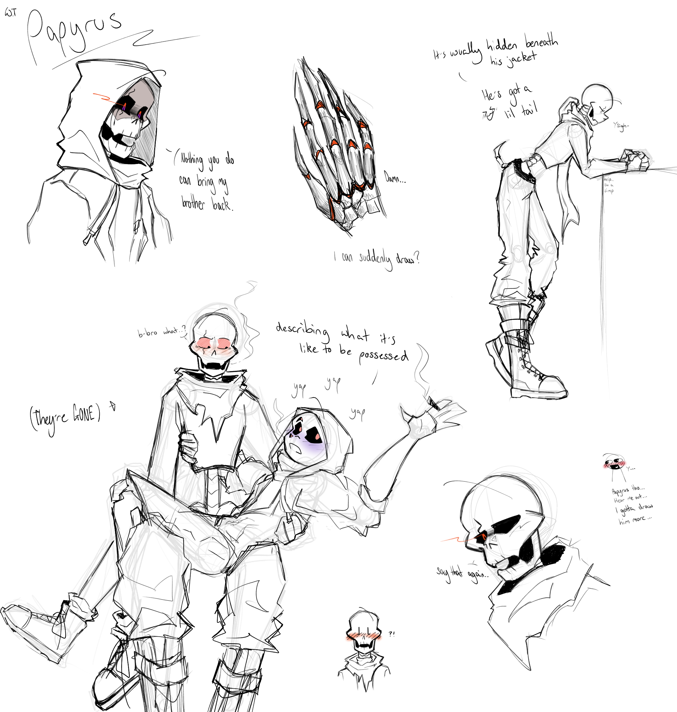 Papyrus doodlesss - ibisPaint