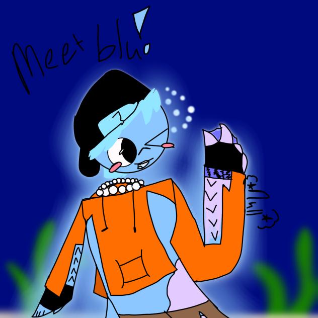 Meet Blu! - ibisPaint