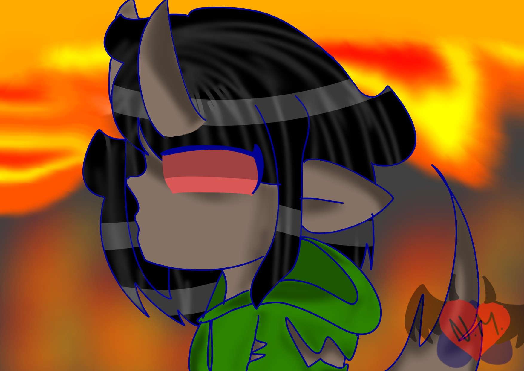 Happy Halloween (irl monster ver.) - ibisPaint