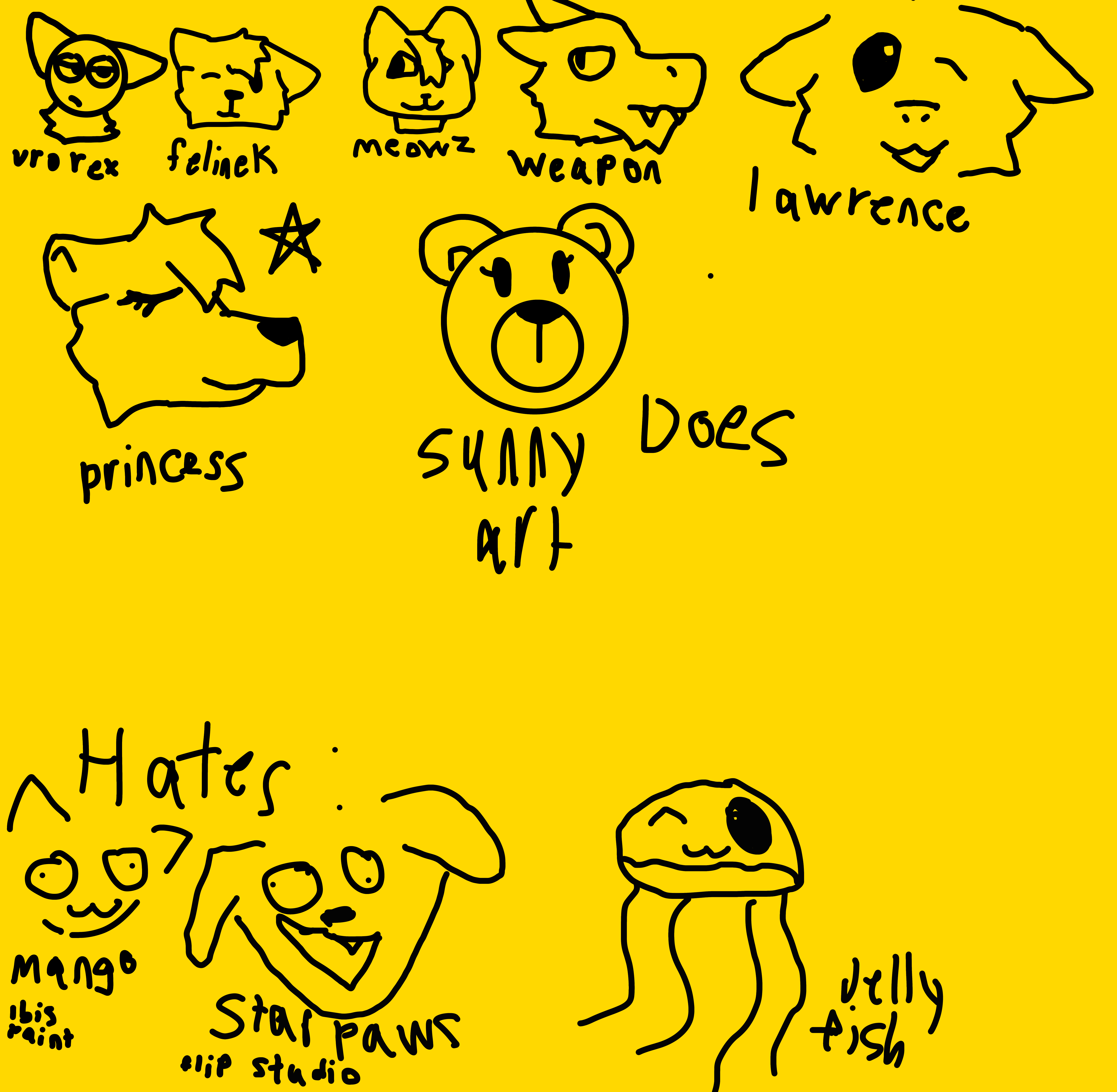 Fav and hate - ibisPaint