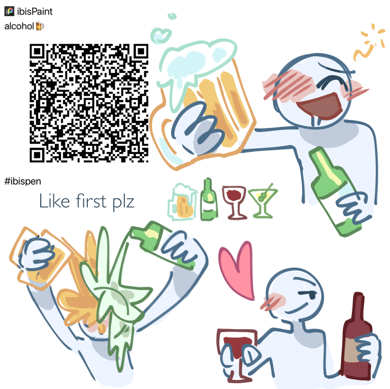 Alcohol🍺 - ibisPaint