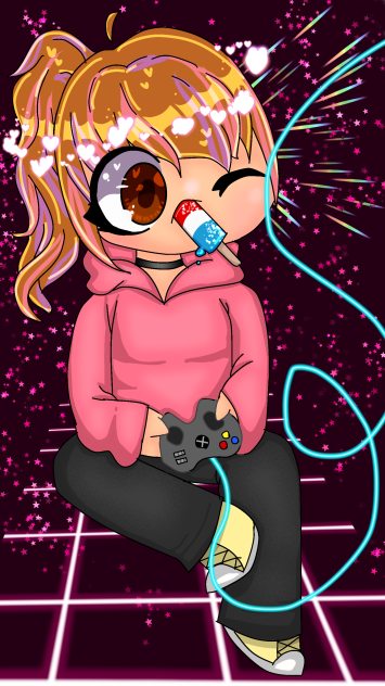 Gamer Girl - ibisPaint