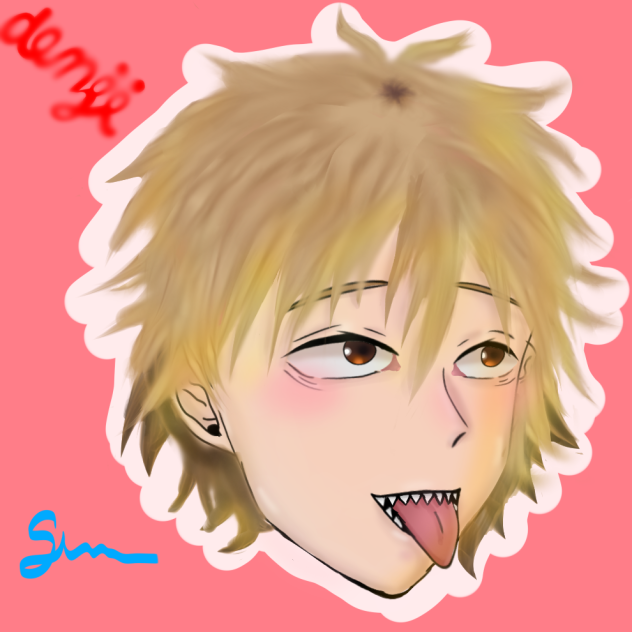 Denji in chasawman - ibisPaint
