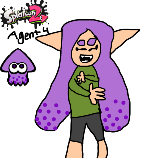 Agent 4 from Splatoon 2! - ibisPaint