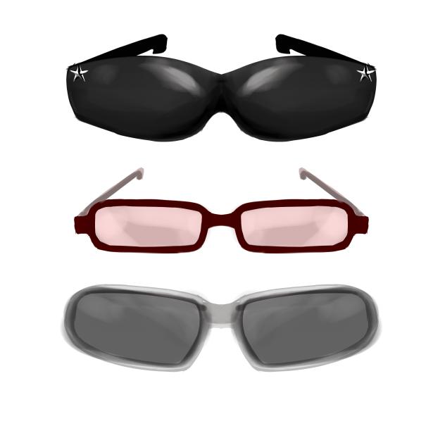 y2k glasses - ibisPaint