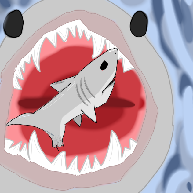 Big shark - ibisPaint