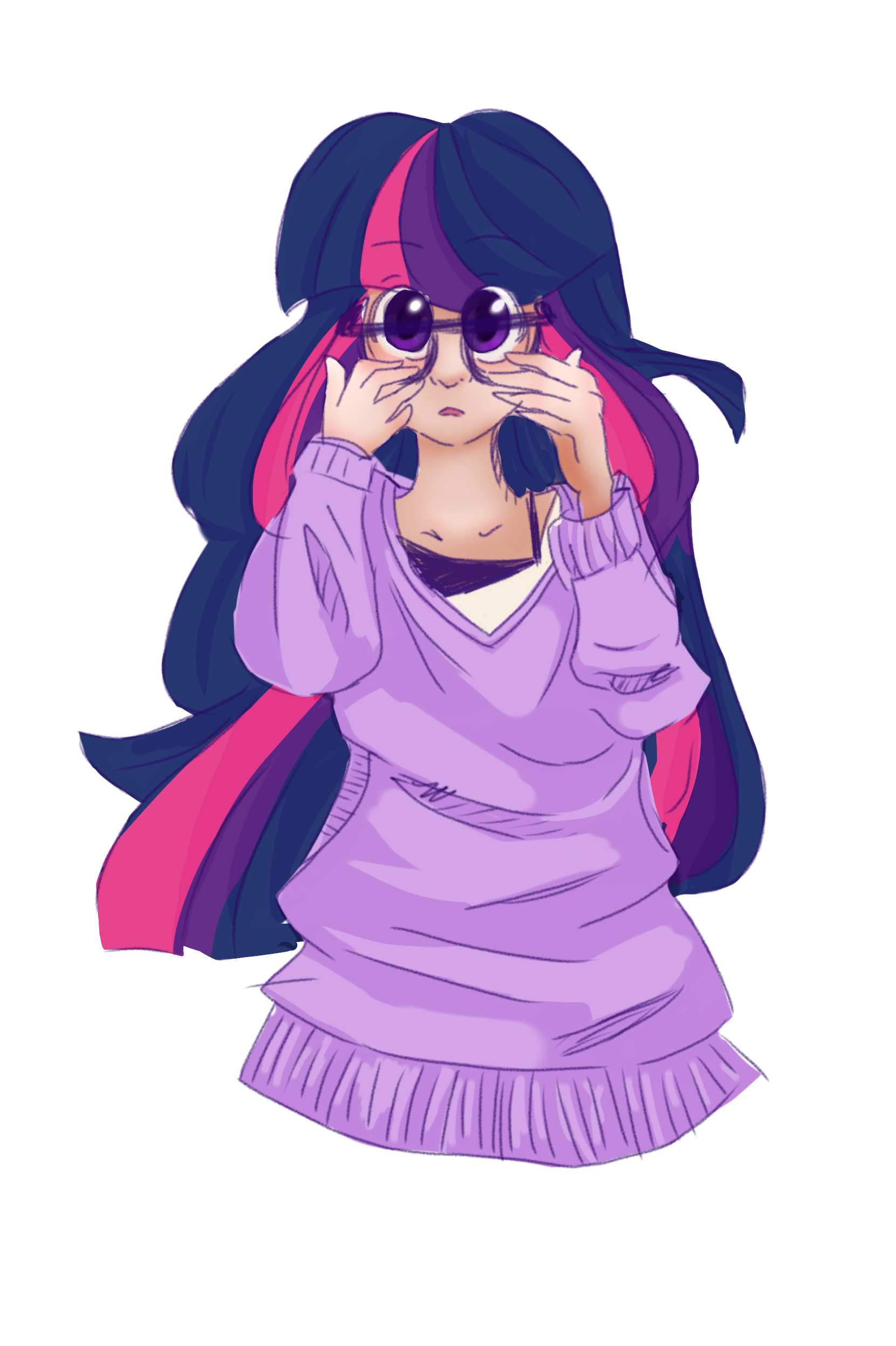 Human Twilight Sparkle - ibisPaint