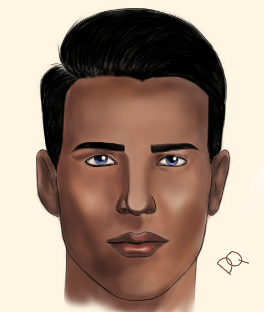 handsome man 🖤 - ibisPaint