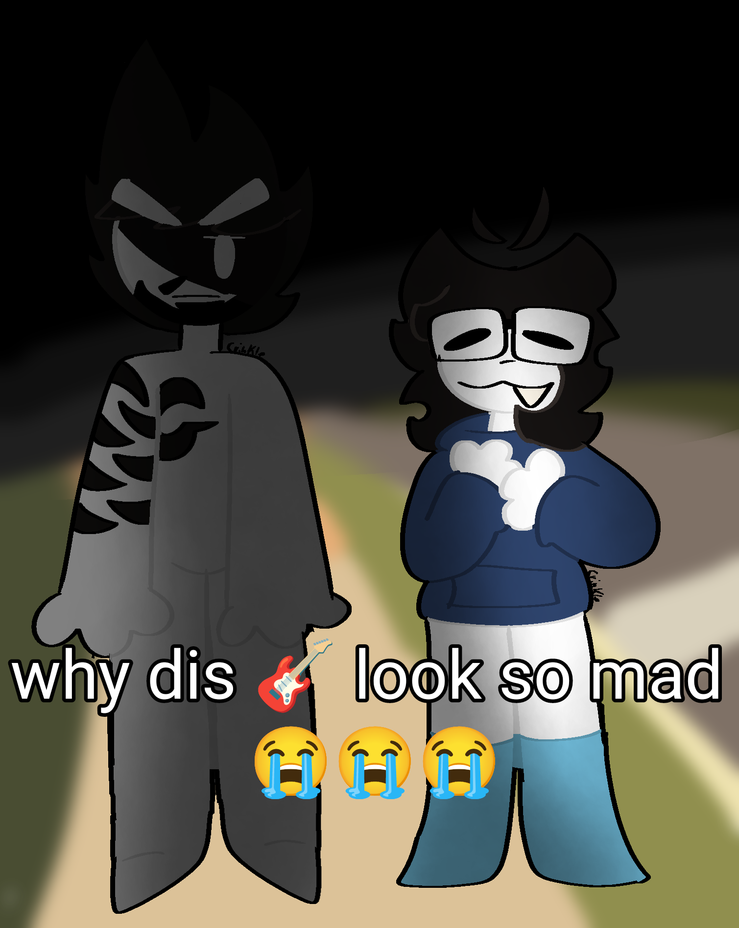 Why dis 🎸 look so mad - ibisPaint