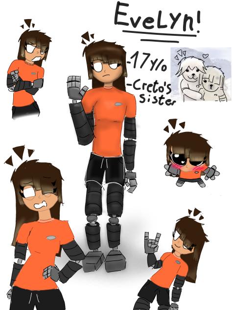 New Oc!!!! Evelyn!! - ibisPaint