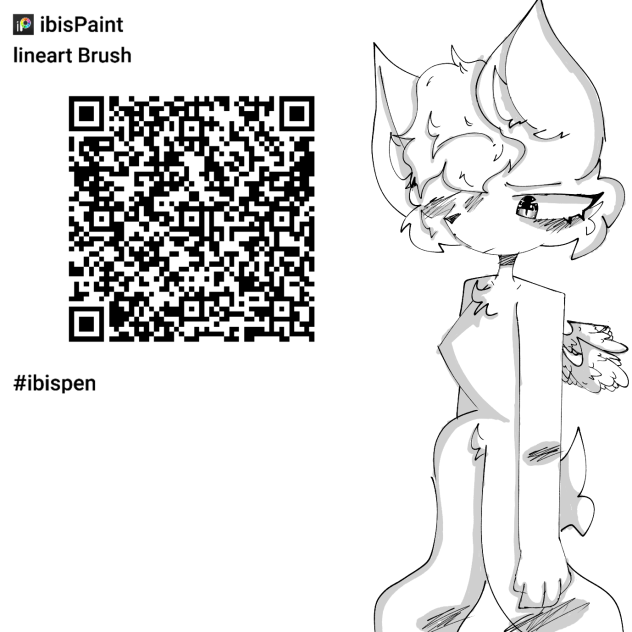 My Lineart brush - ibisPaint
