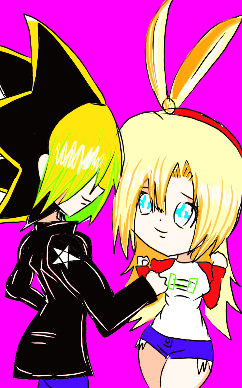 kami to akuma love train - ibisPaint