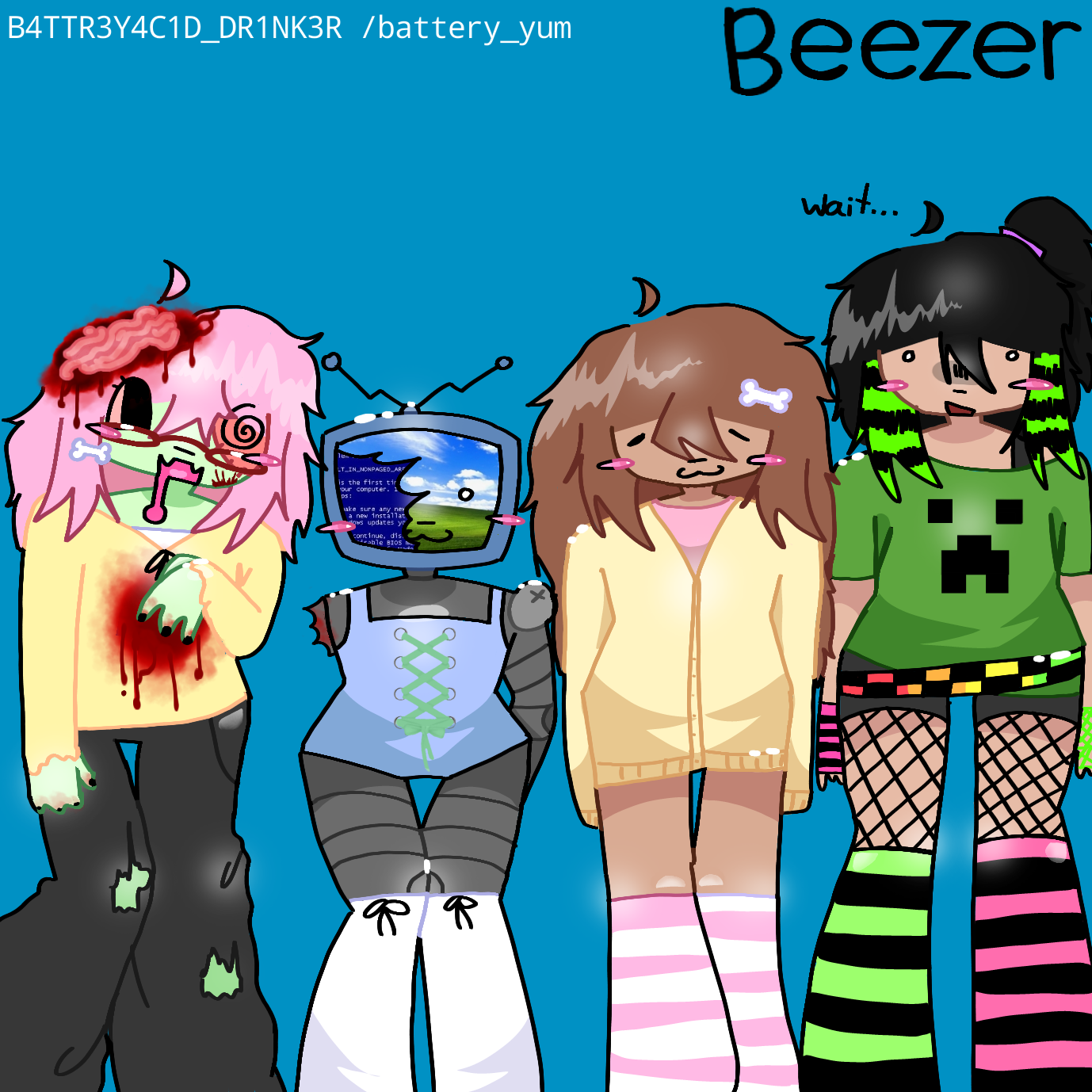 heheh beezerrr guhhhh - ibisPaint