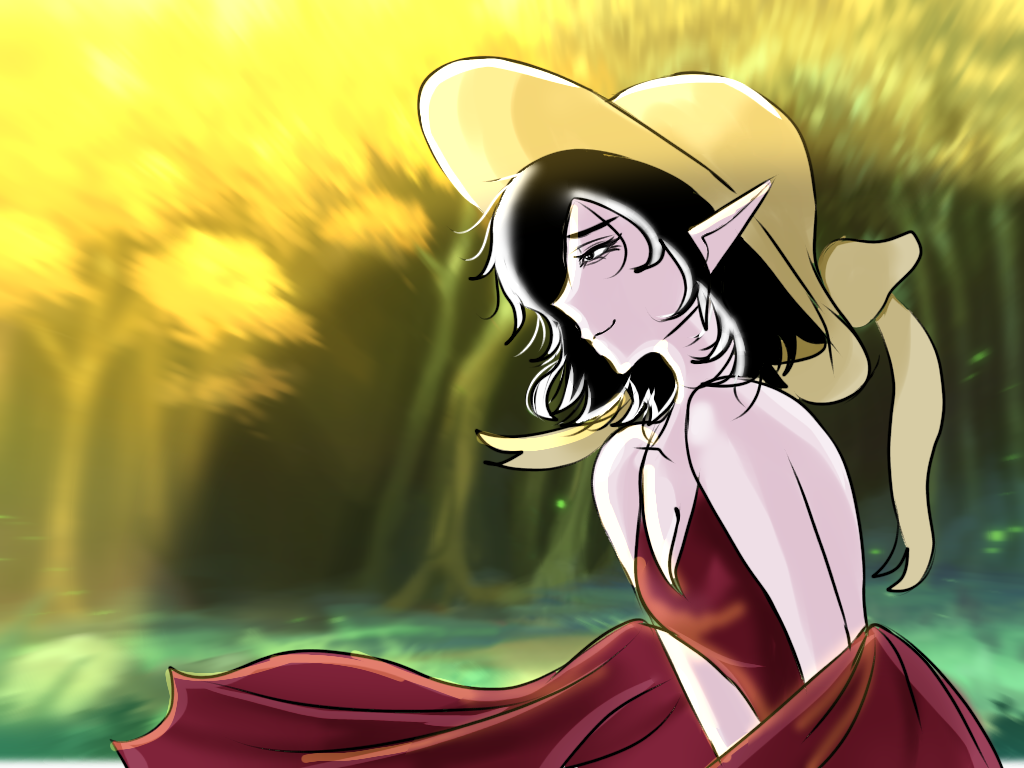 in the forest - ibisPaint