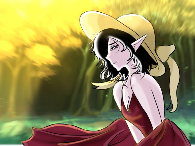 in the forest - ibisPaint