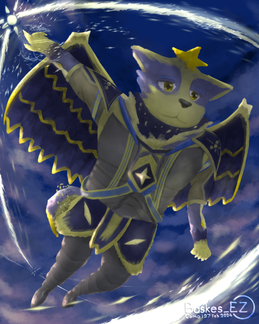 Astral skyfighter - ibisPaint