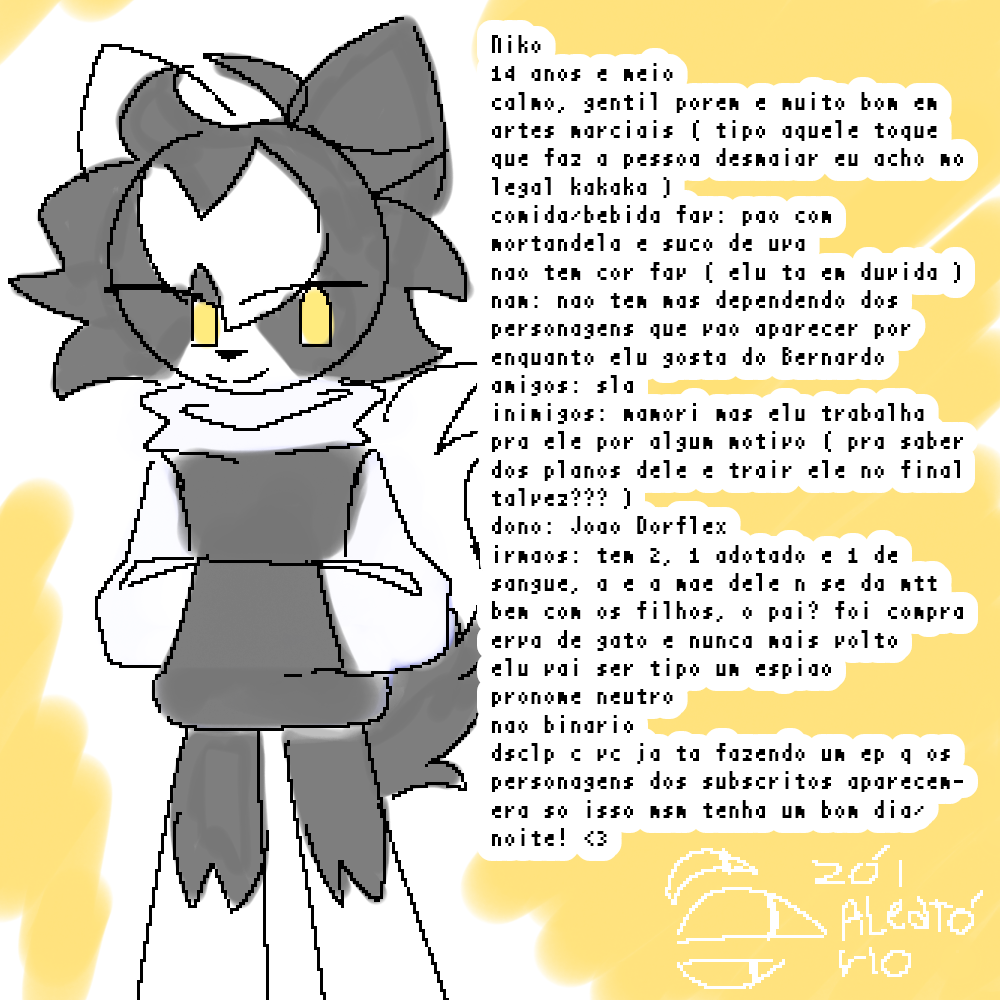 Niko pra cats & robots (versão final) - ibisPaint