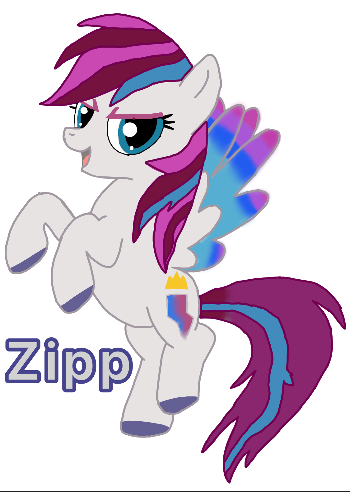 Rainbow Dash x zipp - ibisPaint