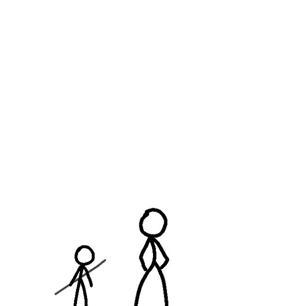 stickman fight - ibisPaint