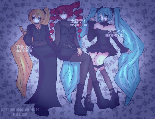 Triple Gothic Baka! - ibisPaint