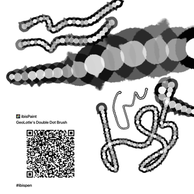 GeoLotle’s Double Dot Brush - ibisPaint