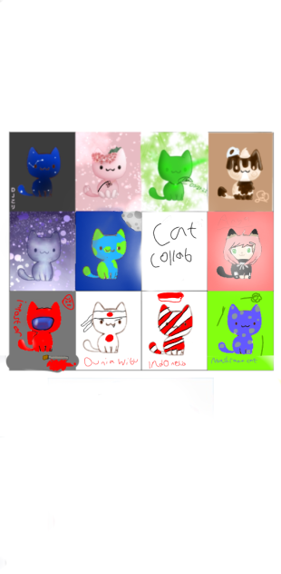 cat collab - ibisPaint